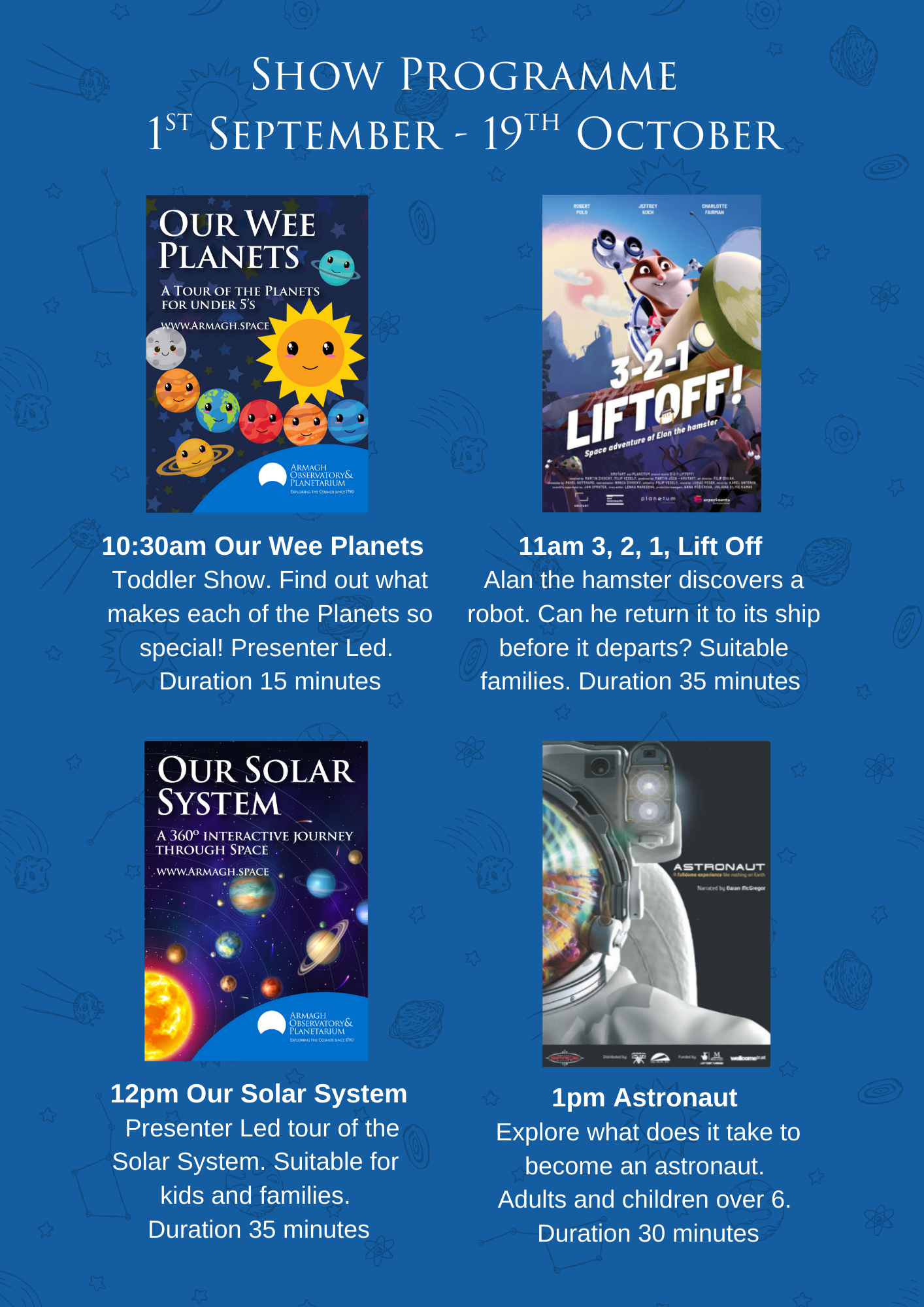 What's On? - Armagh Observatory and Planetarium