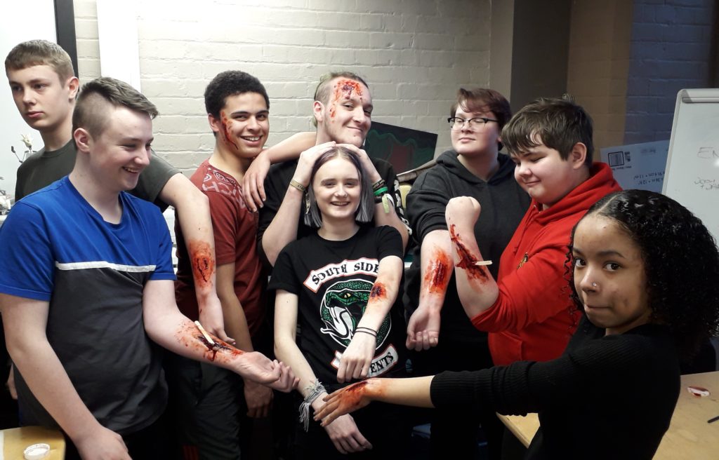 Confetti Students Enjoy SFX Workshop With Artist Steve Best