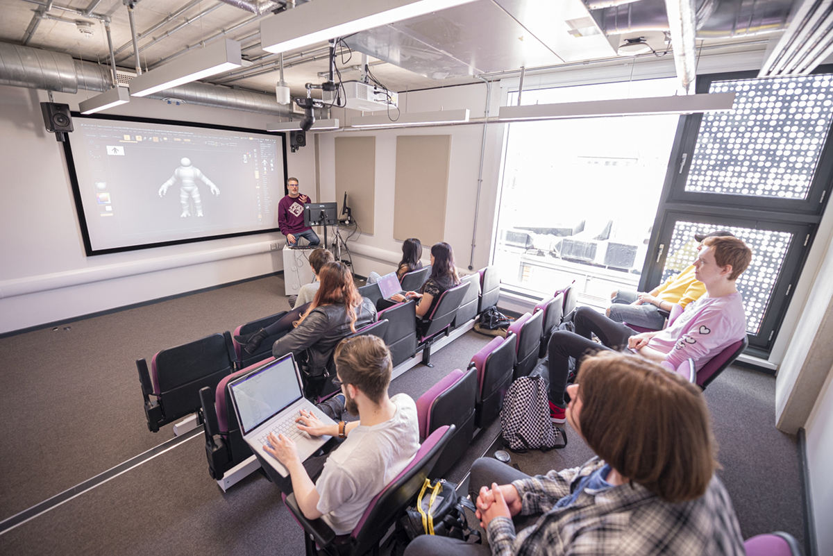Digital Media Hub - Nottingham - Confetti | Part of NTU