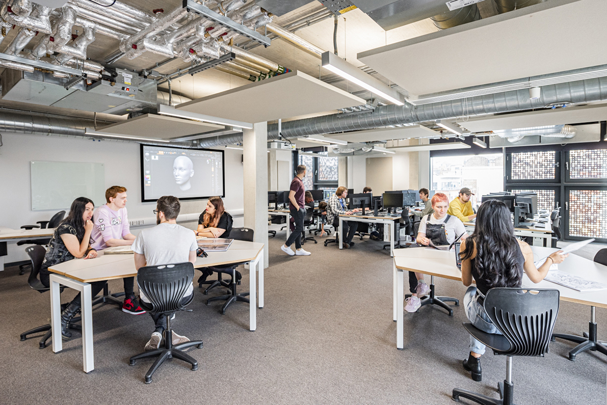 Digital Media Hub - Nottingham - Confetti | Part of NTU