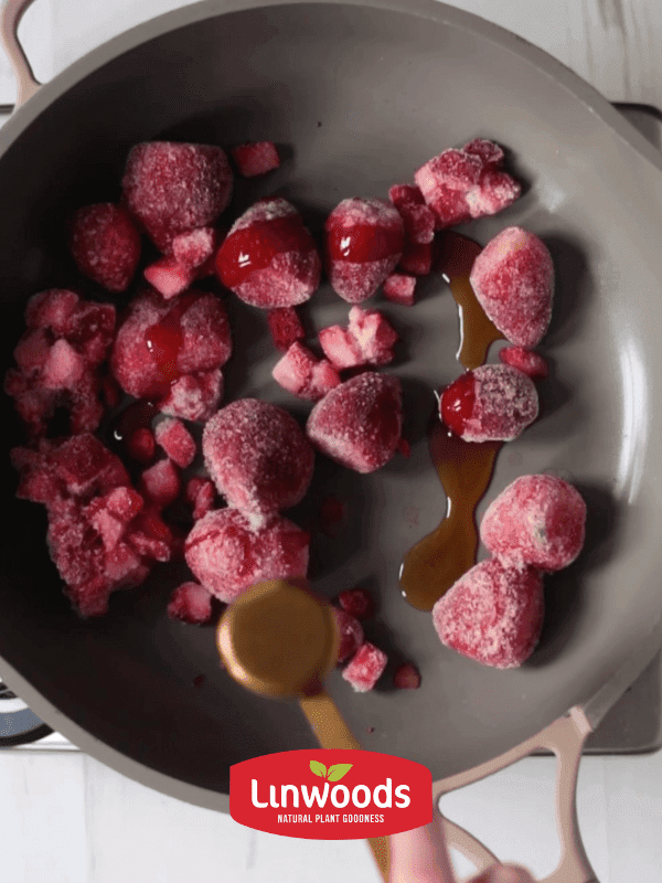 Easy Chia Pudding Substitute | Flaxseed Pudding with Strawberry and ...