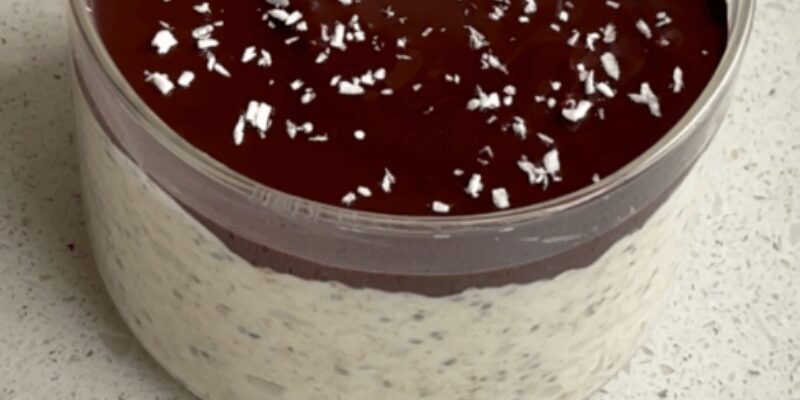 4 Simple Steps to Bounty Inspired Chocolate and Coconut Overnight Oats ...