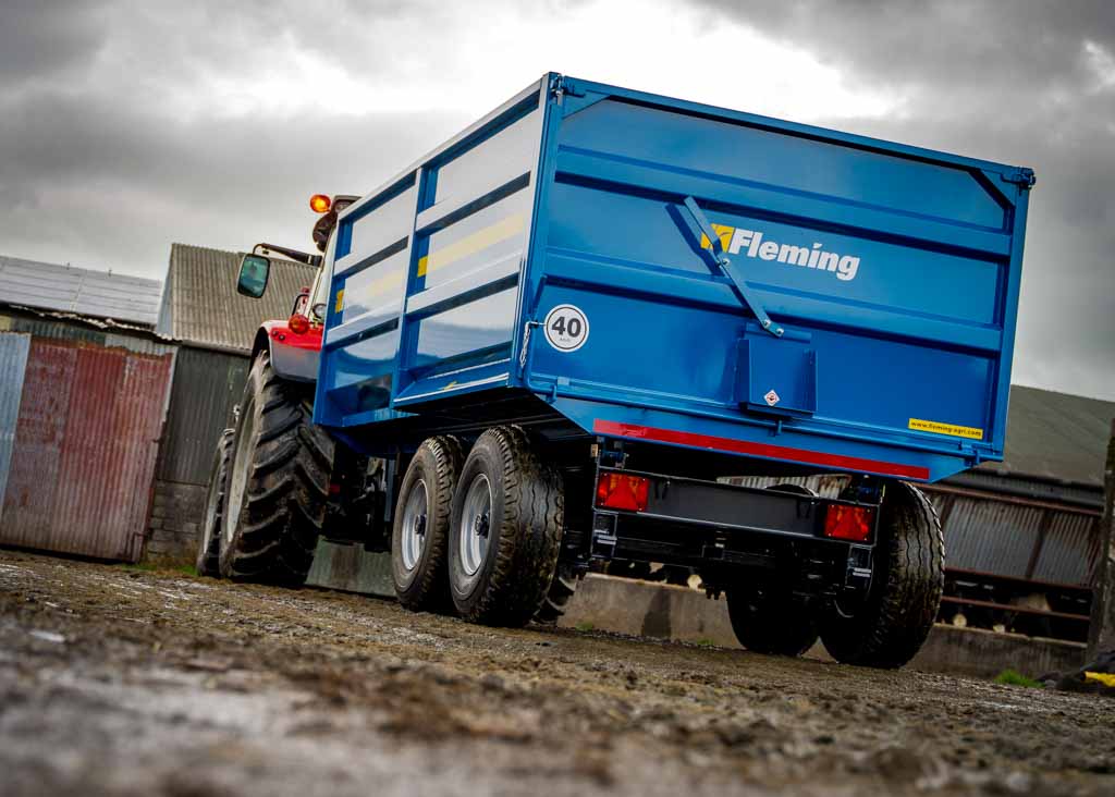 Fleming Tipping and Monoque Trailers - 8 Ton Monoque Trailer - Martin ...