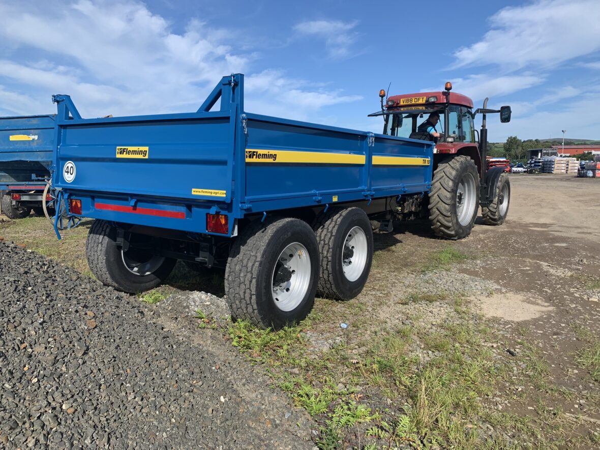 Fleming Tipping and Monoque Trailers - 10 Ton Tipping Trailer - Martin ...