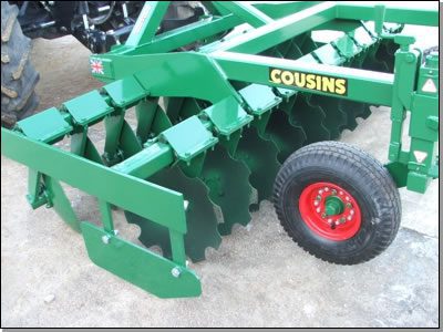 Cousins of Emneth - Front Mounted Disc Tiller - Martin Pears ...