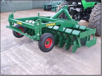 Cousins of Emneth - Front Mounted Disc Tiller - Martin Pears ...