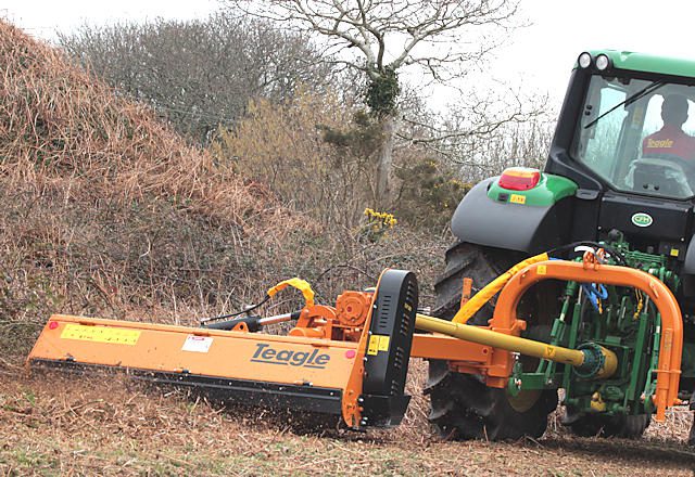 Teagle Flail Mowers and Mulchers - TA/P Heavy Duty Verge Mowers ...