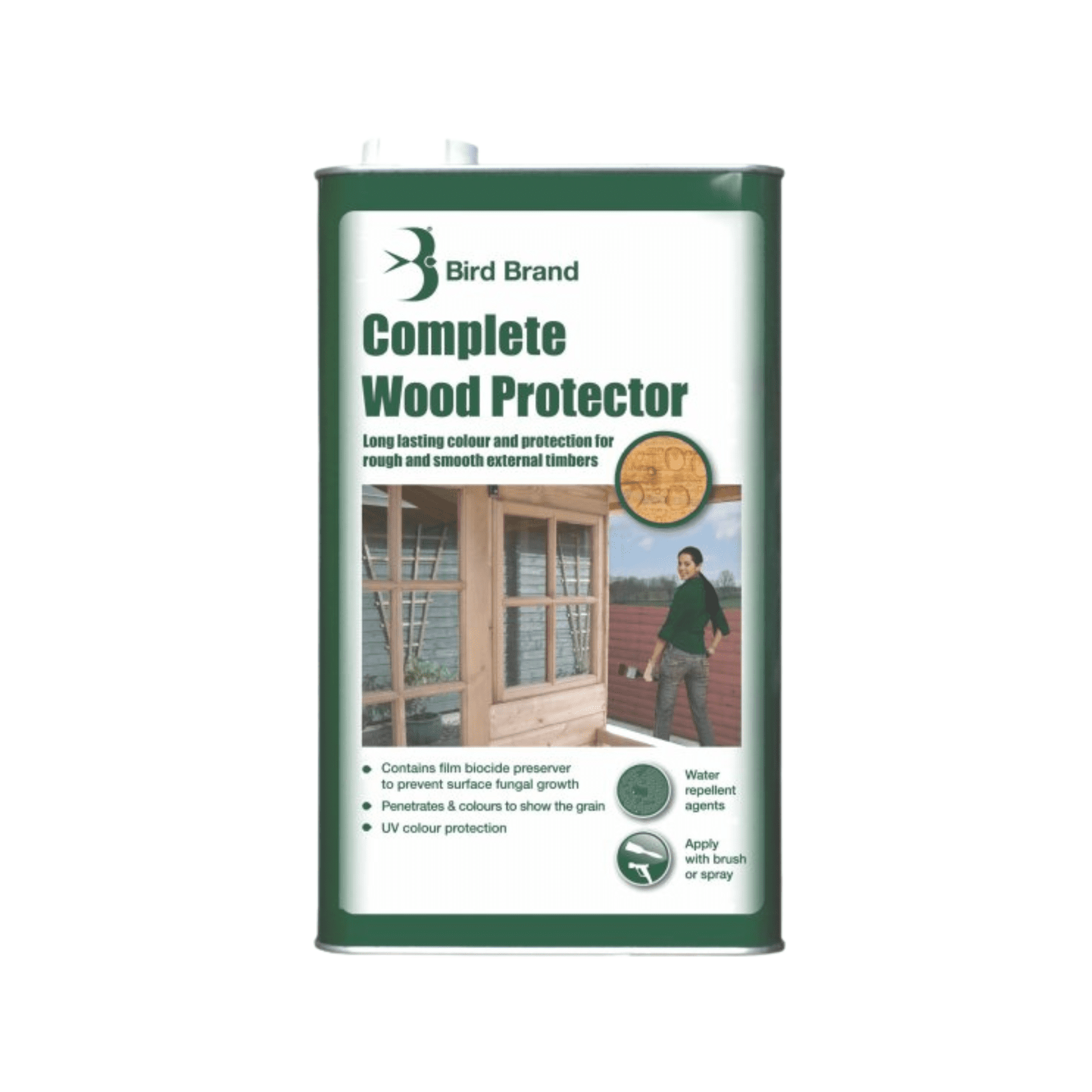 Bird Brand Complete Wood Protector - Clear - Martin Pears Engineering ...