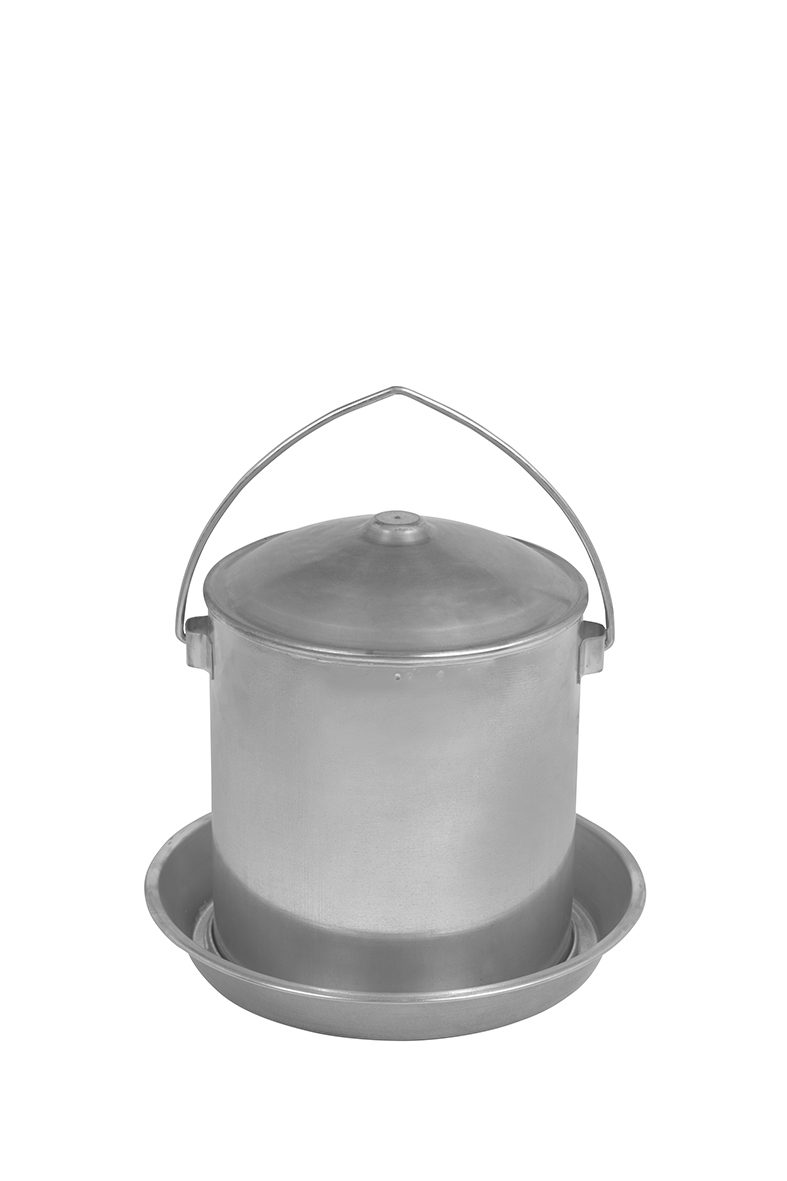 5L Galvanised Drinker - Martin Pears Engineering » Martin Pears Engineering