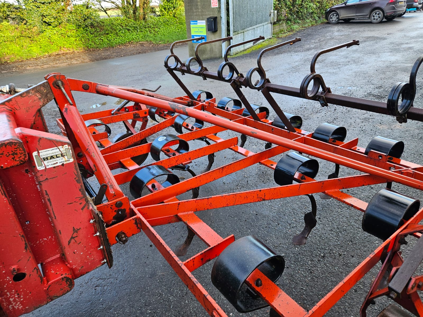 Kongskilde Vibroflex Complete with Following Harrow (3.2m) » Martin ...