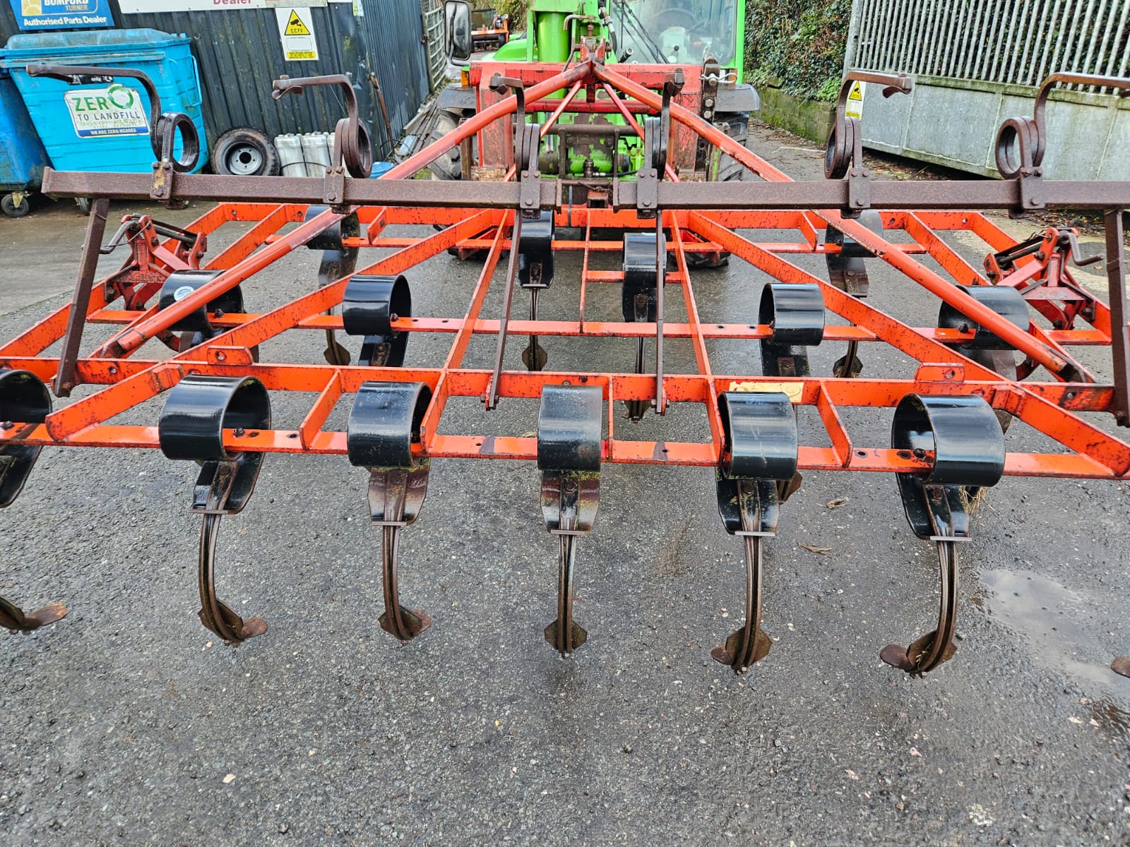 Kongskilde Vibroflex Complete with Following Harrow (3.2m) » Martin ...