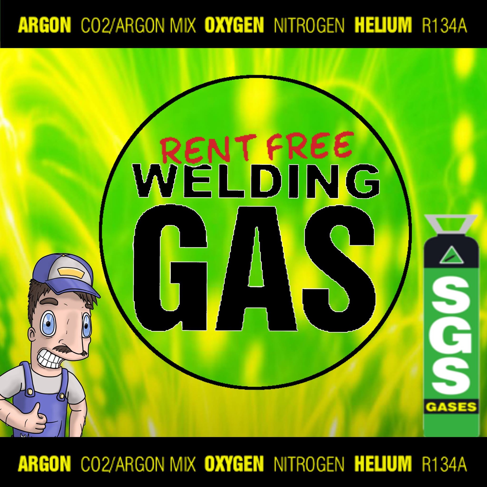 SGS Gases Stockist - Rent Free Welding Gas - Martin Pears Engineering ...