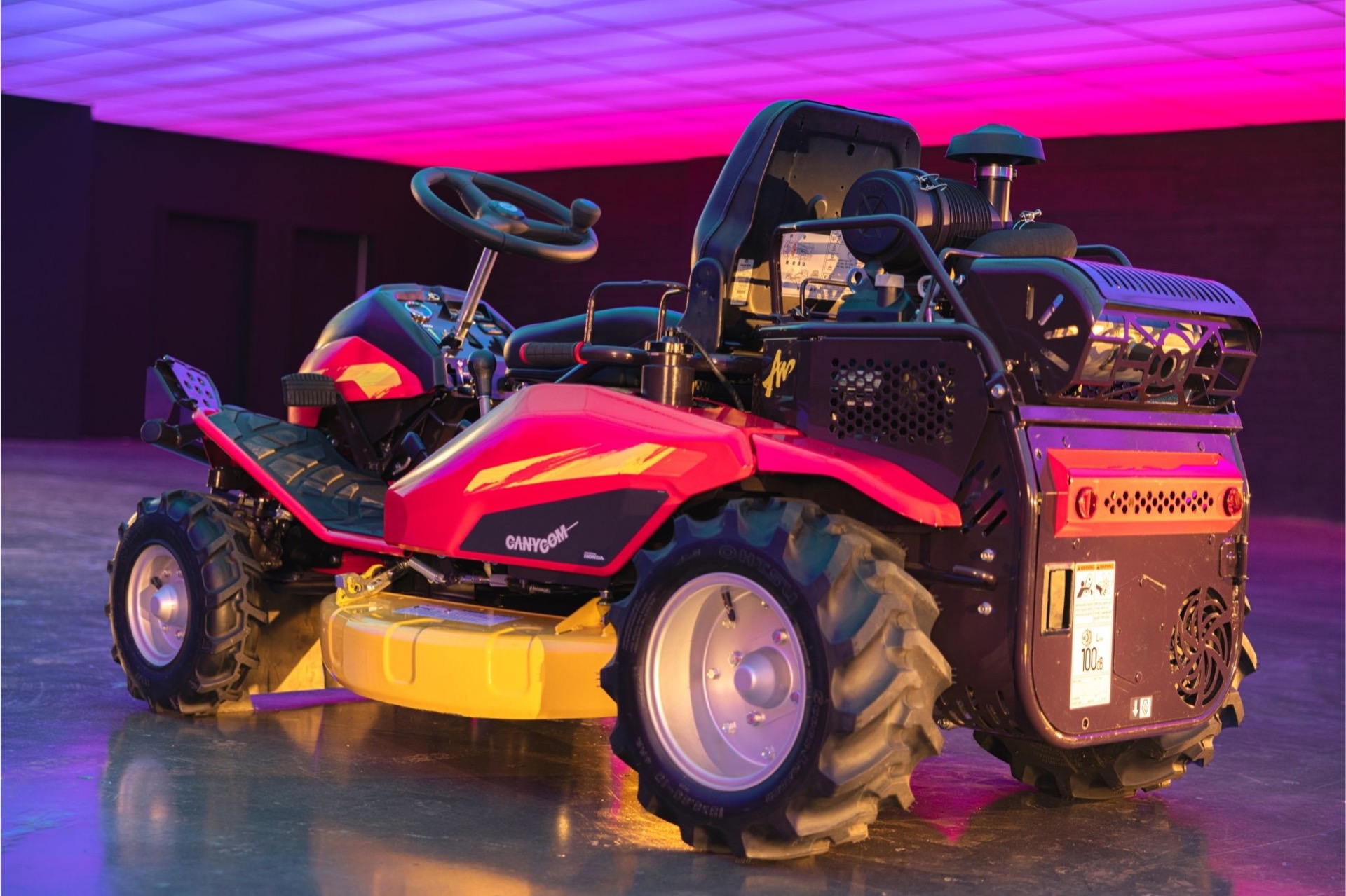 CANYCOM CMX2408 Ride-on Brushcutter - Martin Pears Engineering » Martin ...