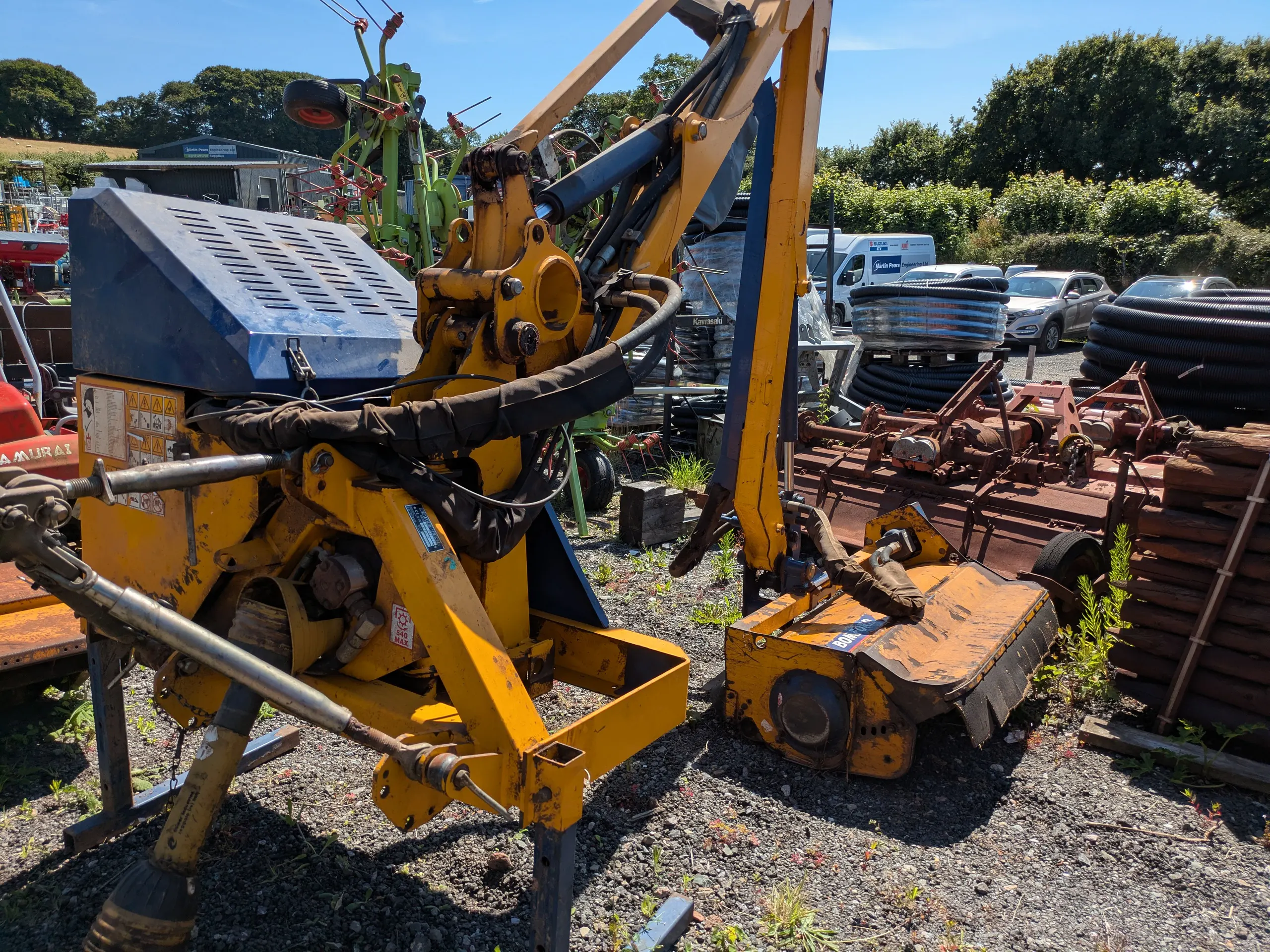 Bomford Turner Hawk 5.4 Hedgecutter - Martin Pears Engineering » Martin ...