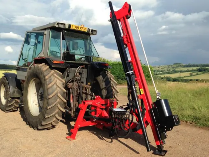 Protech P230S - Tractor Mounted Post Driver - Martin Pears Engineering ...