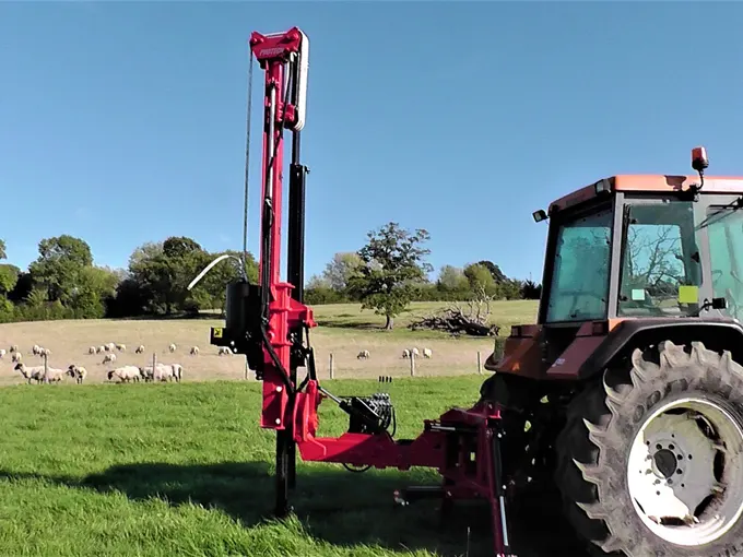 Protech P230S - Tractor Mounted Post Driver - Martin Pears Engineering ...