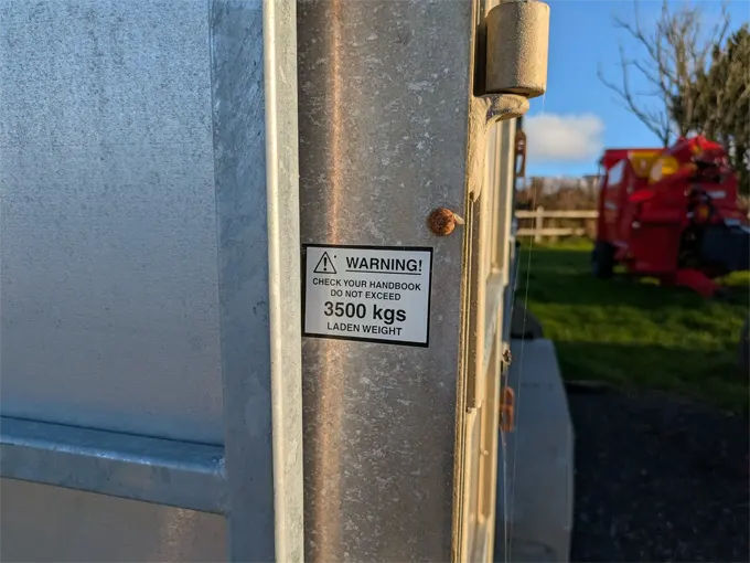 Indespension Livestock Trailer - 12ft - Martin Pears Engineering ...