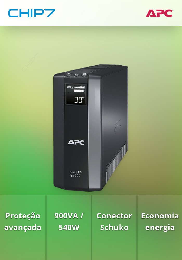 Power-Saving Back-UPS Pro 900, 230V, Schuko | CHIP7