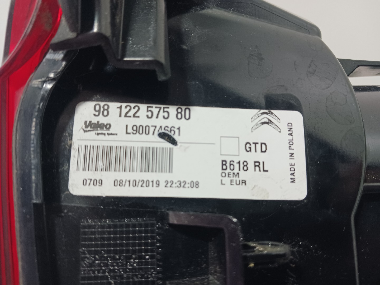 TelePeças | Farolim stop esq para CITROEN C3 III
