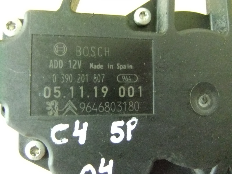 TelePeças | Motor limpa vidro traseiro 9646803180 / 0390201807 / 0 390 ...