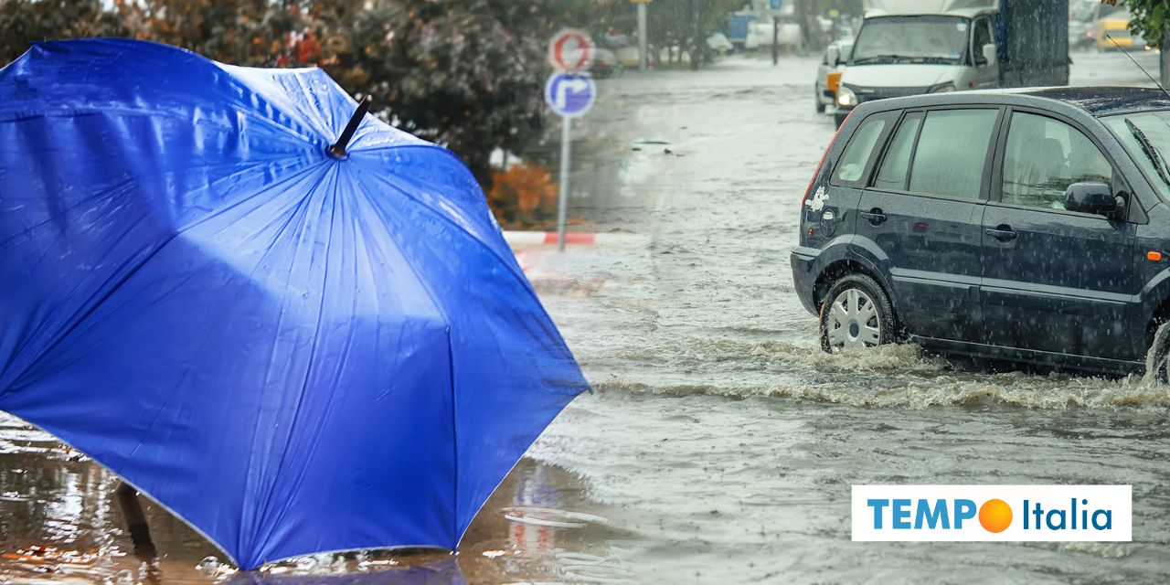 Meteo: 48 ore di temporali e nubifragi, attenzione - TEMPO ITALIA meteo news