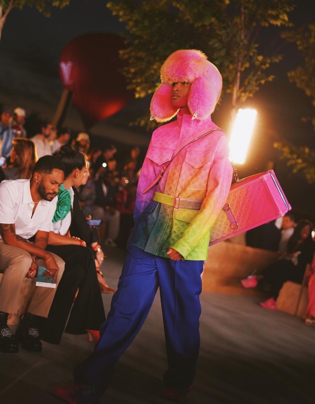 Louis Vuitton Unveil Virgil Abloh's Final Collection In Miami