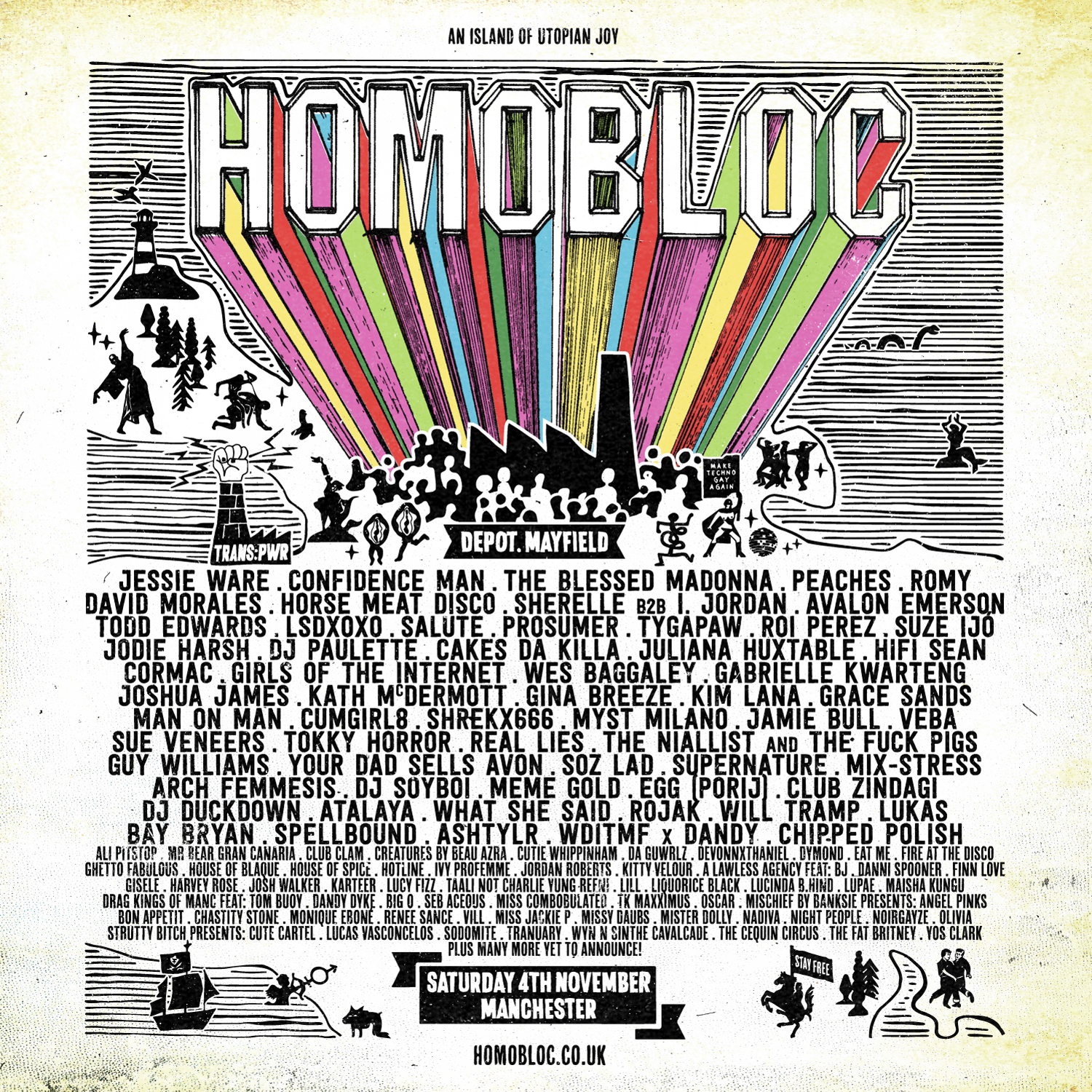 Homobloc Announces Its 2023 Line Up